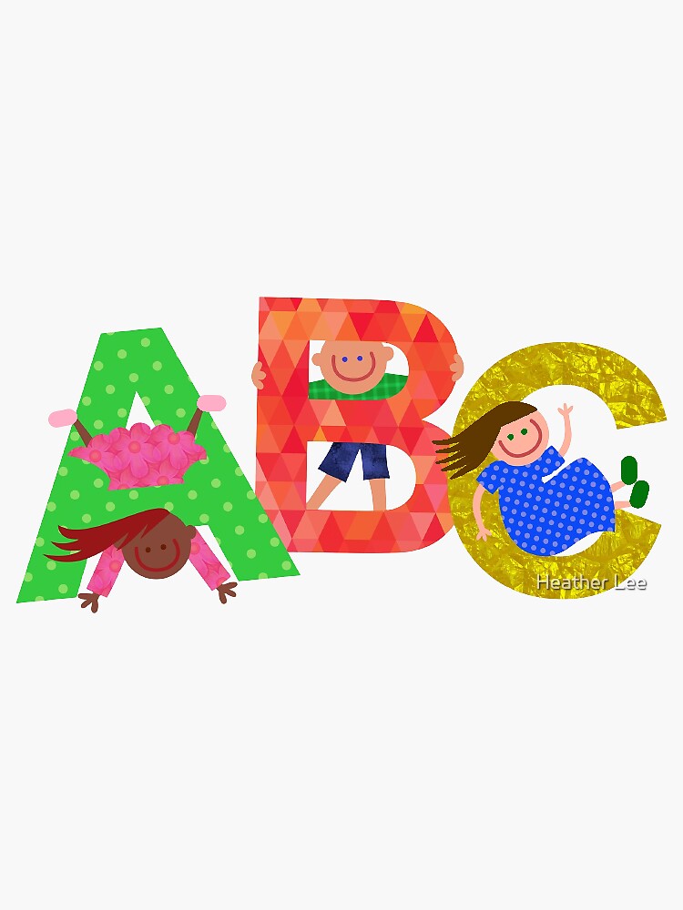 "ABC Kids" Sticker for Sale by GuestPostExpert | Redbubble