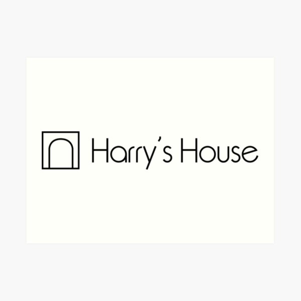 "Harry's House - Harry Styles Logo" Art Print for Sale by sdada | Redbubble