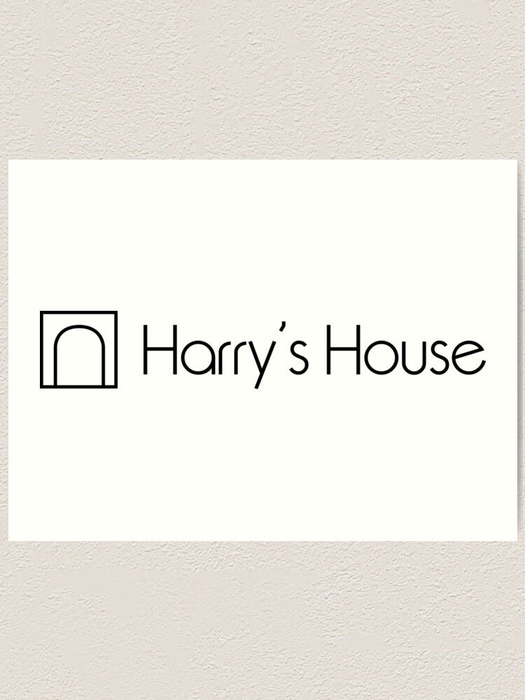 "Harry's House - Harry Styles Logo" Art Print for Sale by sdada | Redbubble