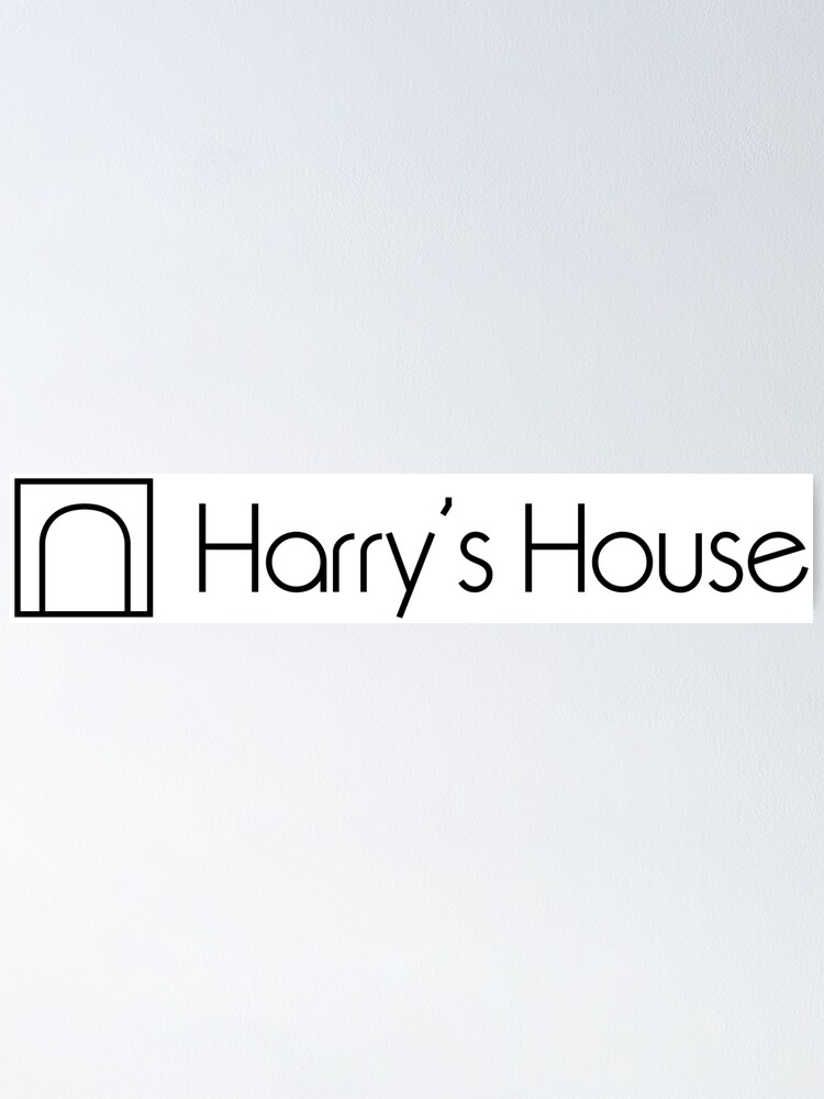 "Harry's House - Harry Styles Logo" Poster for Sale by sdada | Redbubble