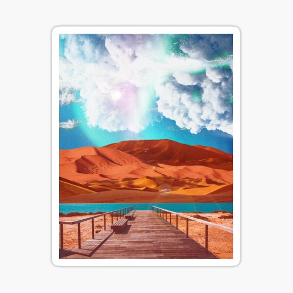 "Horizon" Sticker by lmarsdesign | Redbubble