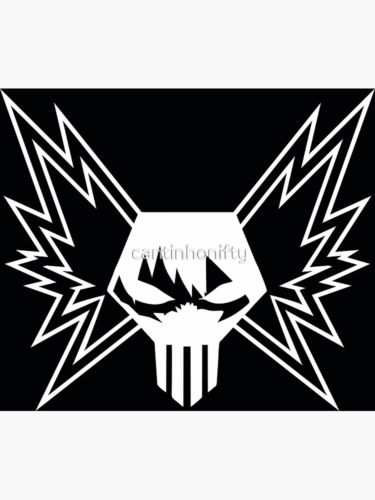 "Bakugo Katsuki Skull Logo" Poster for Sale by cantinhonifty | Redbubble