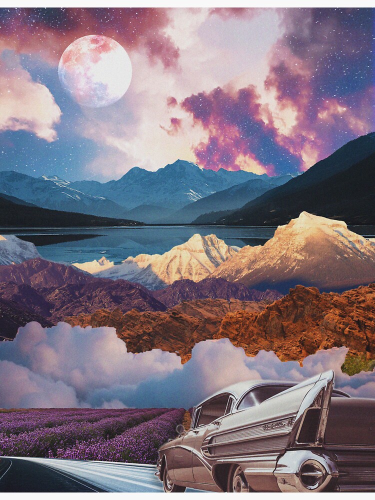 "Into the Unknown" Sticker for Sale by lmarsdesign | Redbubble