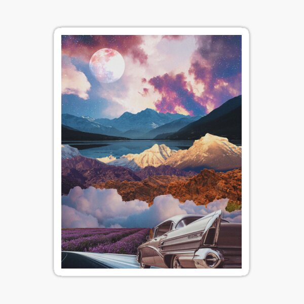 "Into the Unknown" Sticker for Sale by lmarsdesign | Redbubble