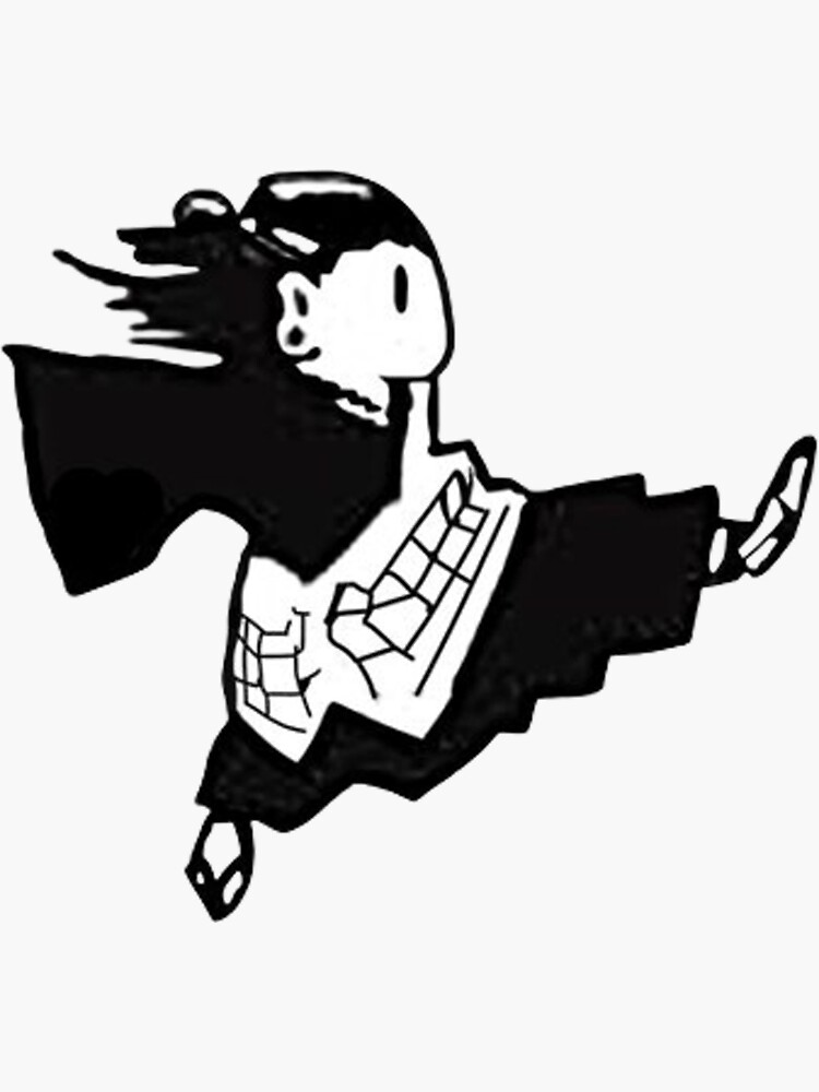 "Low quality Geto sticker" Sticker for Sale by Art-chick | Redbubble