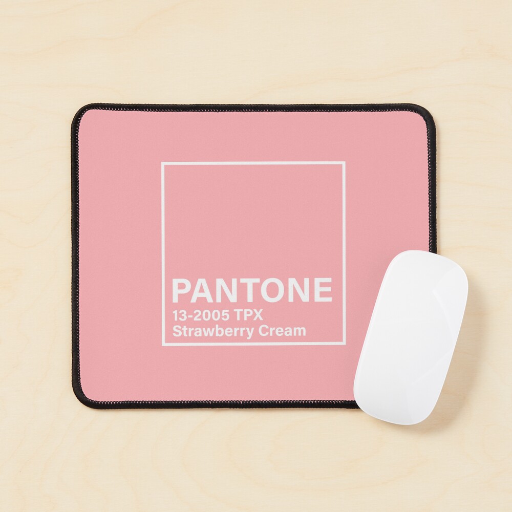 "PANTONE 13-2005 TPX Strawberry Cream, pink" Art Board Print for Sale ...