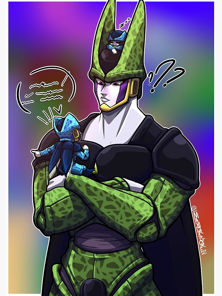 "Cell and the Jr." Poster for Sale by Mandragorez | Redbubble