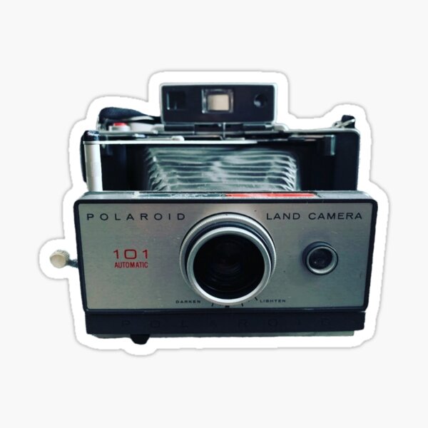 "Polaroid Vintage Camera " Sticker by Tweeting | Redbubble