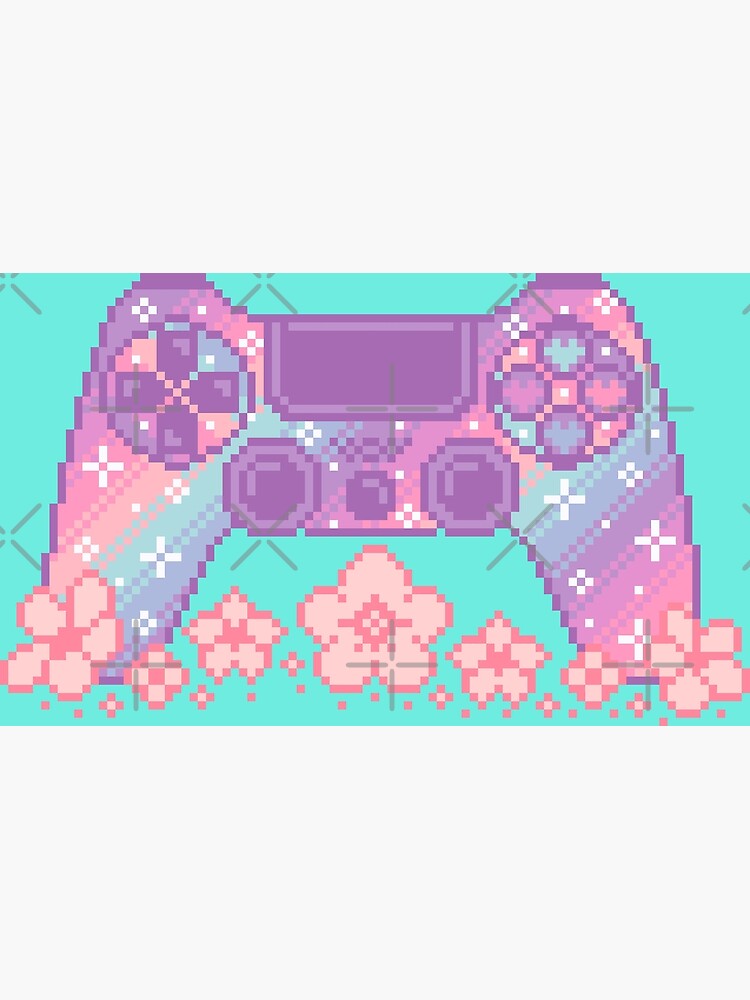 "Playstation 4 Controller Pixel Art" Poster for Sale by AlleenasPixels ...