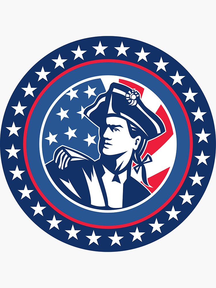 "Patriotic USA Flag Lace" Sticker for Sale by ramazis | Redbubble