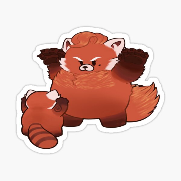 "Turning Red Full Movie" Sticker by Parkid-s | Redbubble