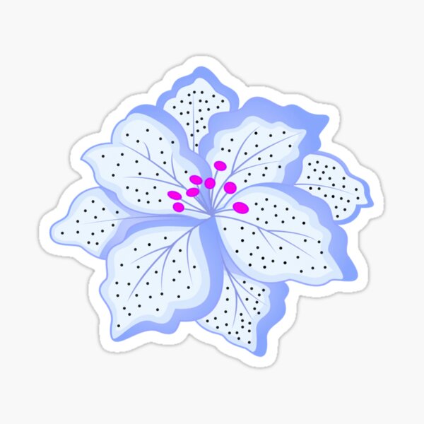 "spotted Flower" Sticker by KhphCustomz | Redbubble