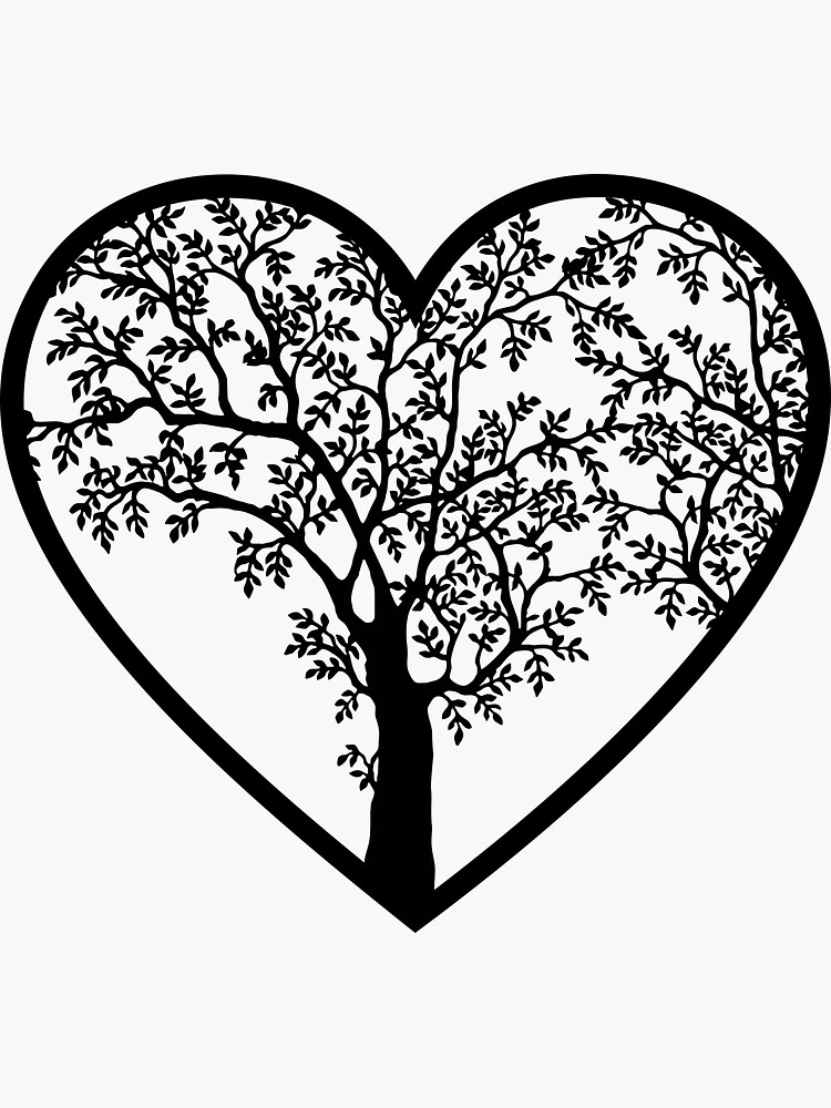 "Spiritual heart" Sticker by OracleDesigns2 | Redbubble