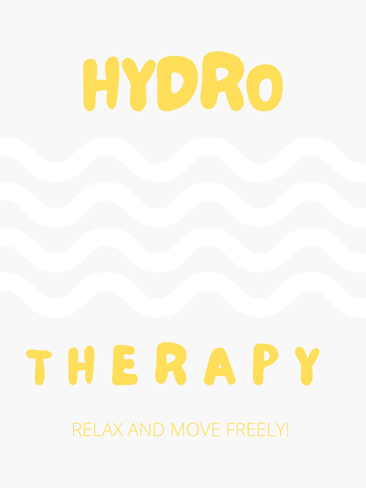 "Hydrotherapy" Sticker by Danski84 | Redbubble