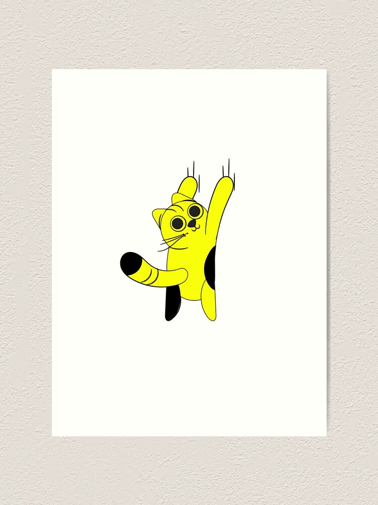 "Cat Demanding Attention Meme,Funny Cat" Art Print for Sale by ...