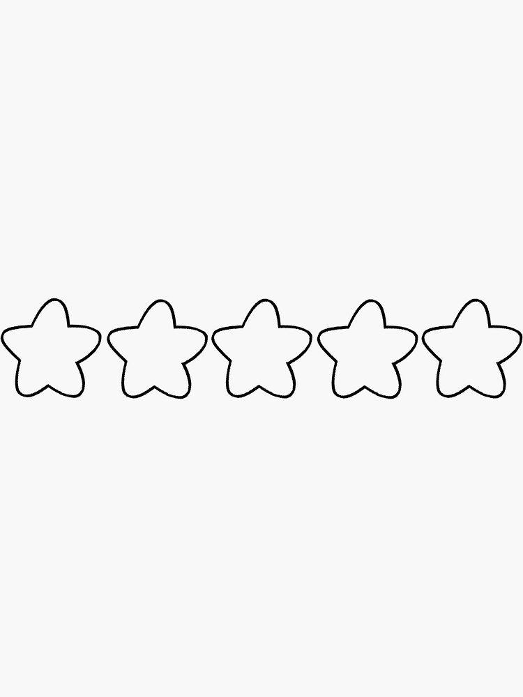 "Blank Stars" Sticker by sapphicnovels | Redbubble