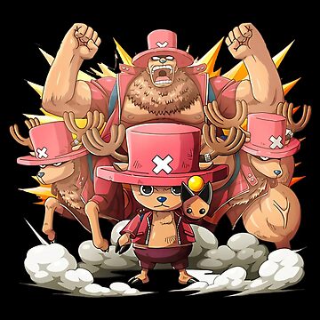 "Tony Tony Chopper Transformations" Poster for Sale by Debbie Harris ...