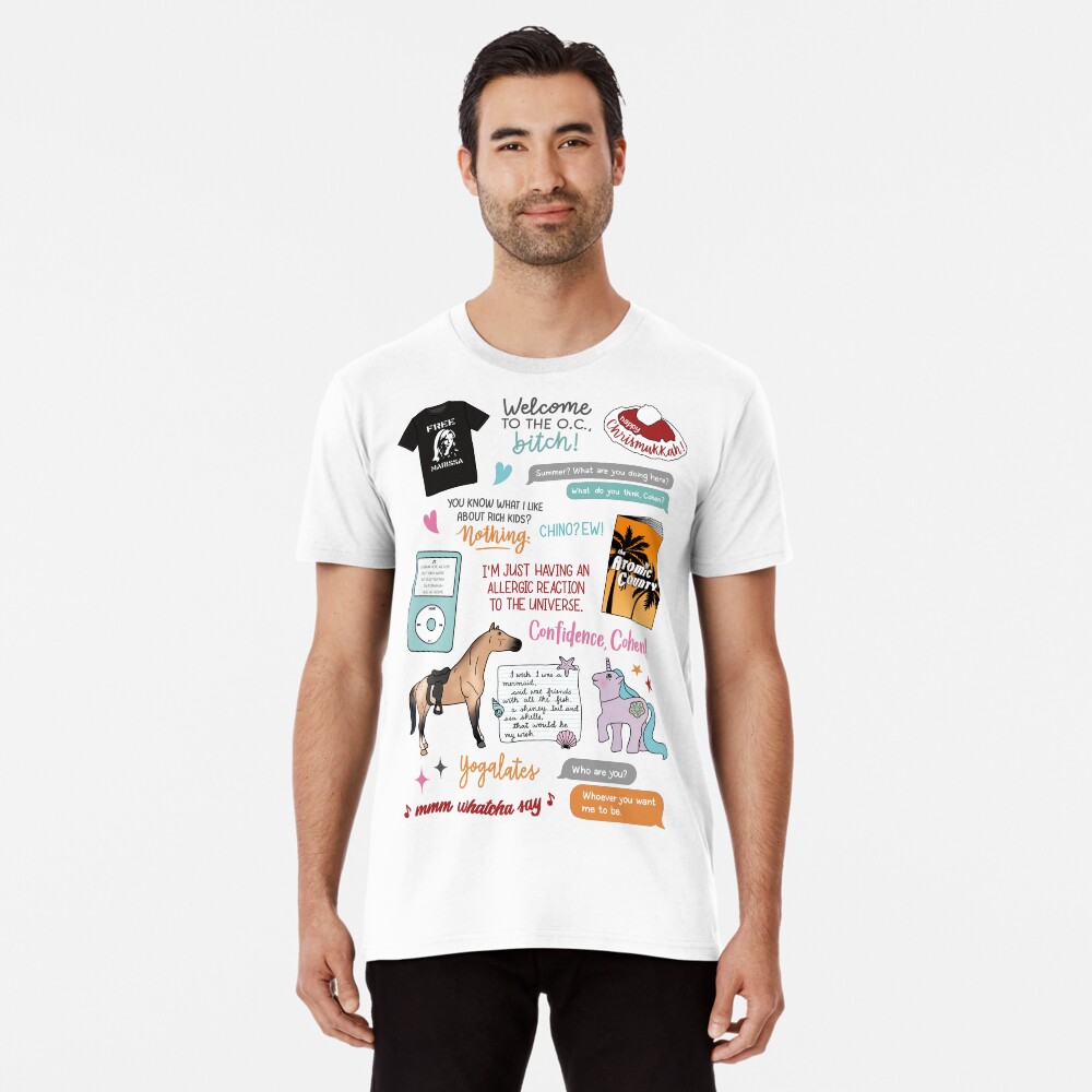 "The O.C. | TV Show Art " Sticker for Sale by Ana Costa | Redbubble