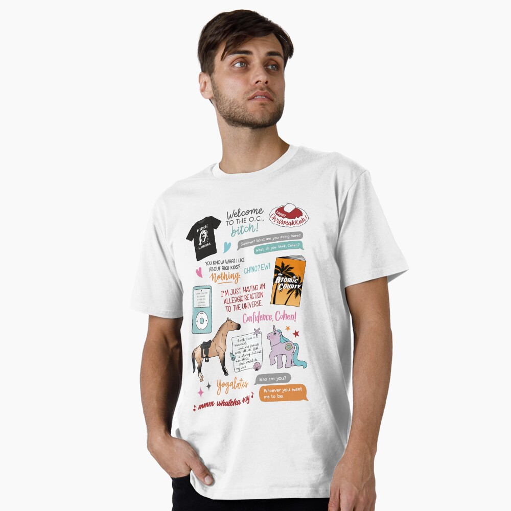 "The O.C. | TV Show Art " Sticker for Sale by lettersofjoy | Redbubble