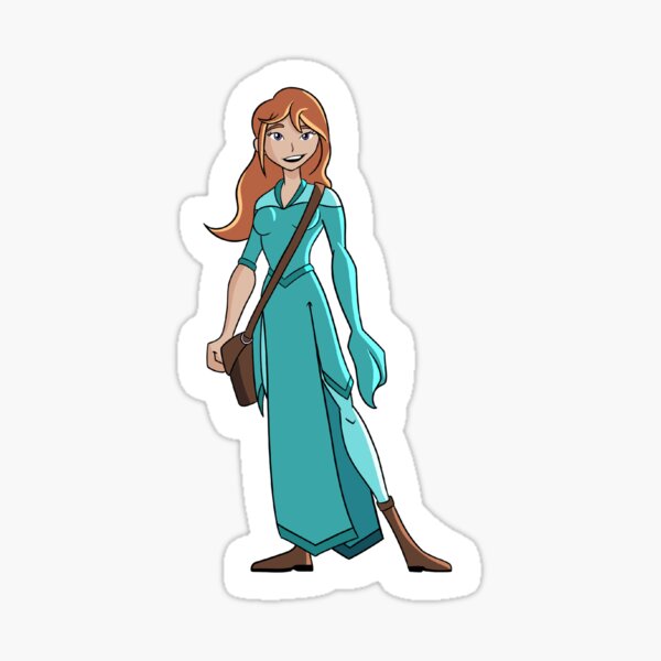 "Teen Titans Shallan" Sticker by Kolbyjack48 | Redbubble