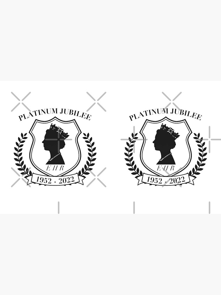 "Beautiful Platinum Jubilee Queens Crowned Head with ER II initials and ...