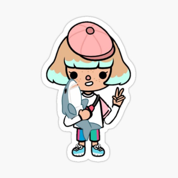 "Toca boca " Sticker for Sale by Kids-zin | Redbubble
