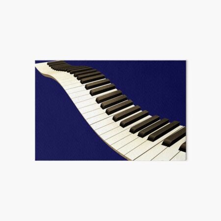 "piano-musical-keyboard-clip-art-keyboard" Art Board Print by AAdel ...