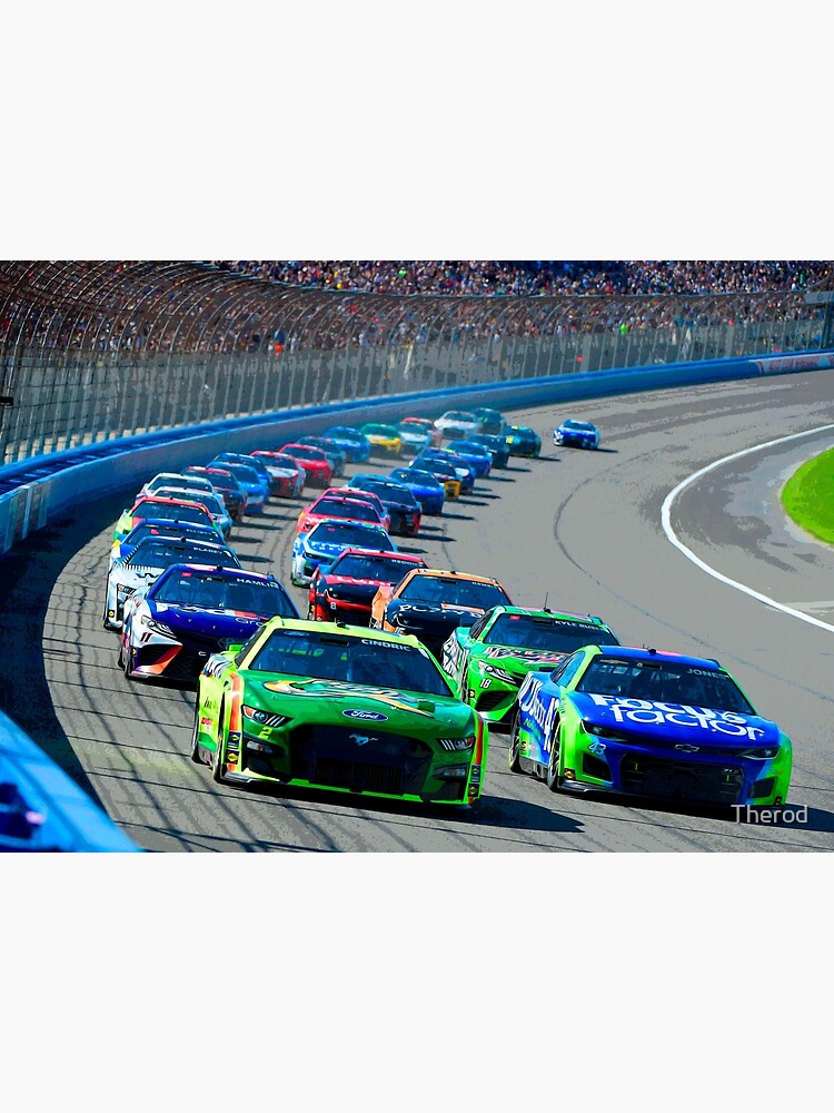 Lámina fotográfica «Resumen de inicio de Nascar 2022» de Therod | Redbubble