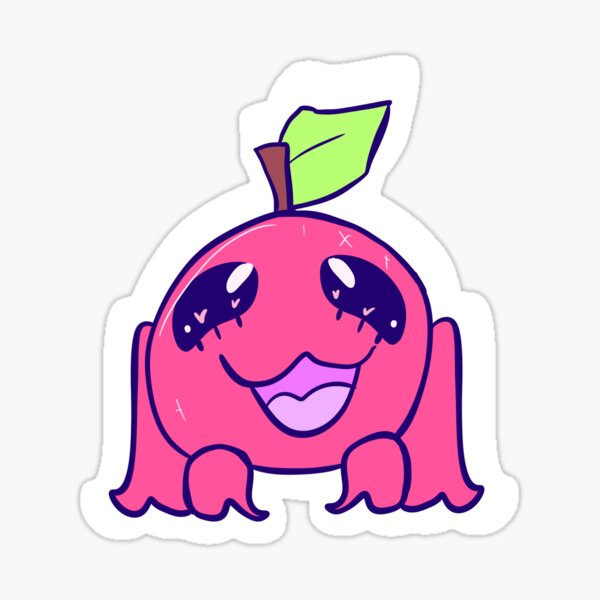 " Apple Frog" Sticker by RadishProducts | Redbubble