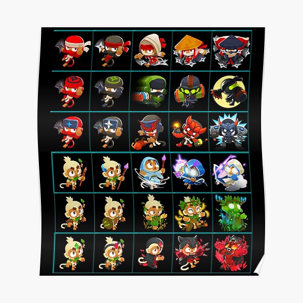 "Bloons TD6" Poster by j-acob-s | Redbubble