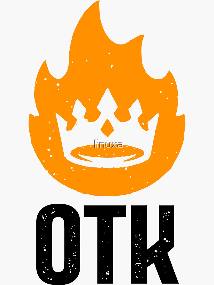 "OTK" Sticker by linuxa | Redbubble