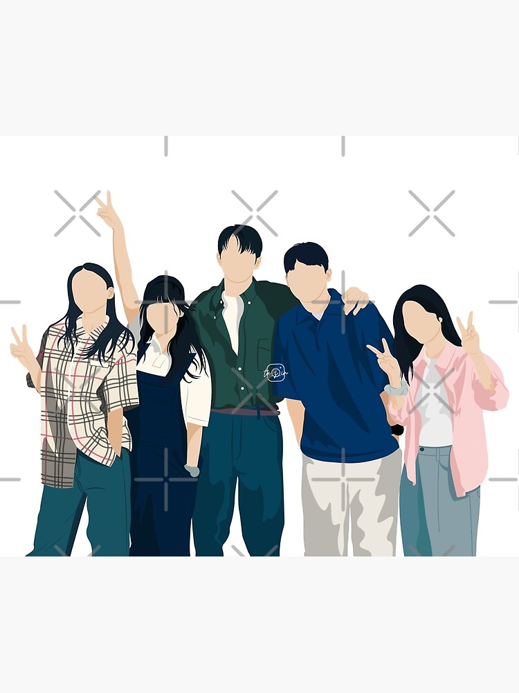 "Twenty-Five, Twenty-One Korean Drama" Poster for Sale by ayshatazin ...