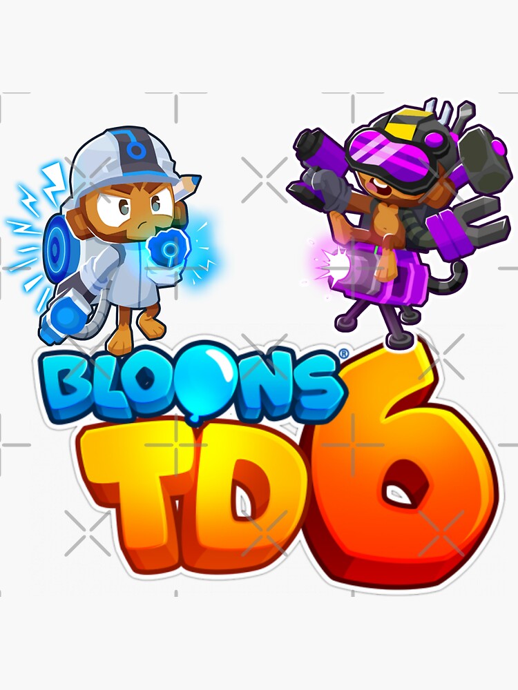 "Bloons TD6" Sticker for Sale by j-acob-s | Redbubble