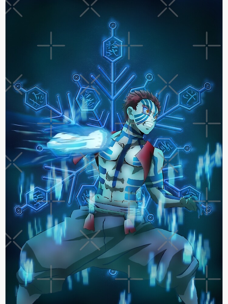 Póster «Akaza - Rango superior 3 - Demonio - Técnica de la aguja de la ...