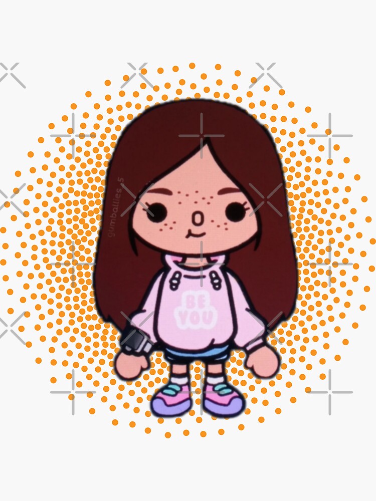 "Toca boca " Sticker by Kids-zin | Redbubble