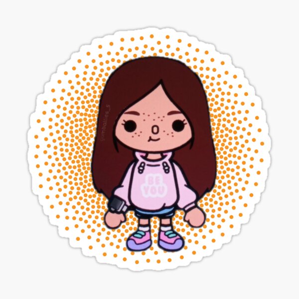 "Toca boca " Sticker by Kids-zin | Redbubble