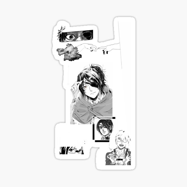 "hange zoe" Sticker by Rubengm-22 | Redbubble