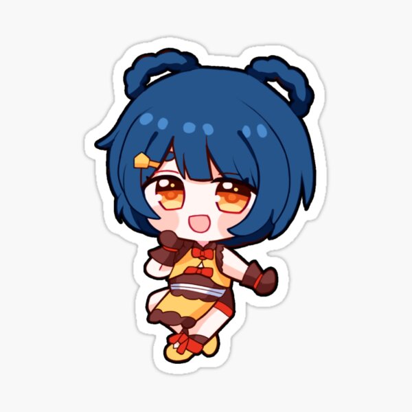 "Xiangling - Genshin Impact" Sticker for Sale by keropiki | Redbubble