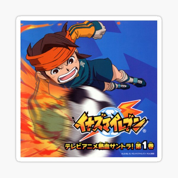 "Inazuma Eleven OST vol. 1" Sticker for Sale by KOSCs | Redbubble