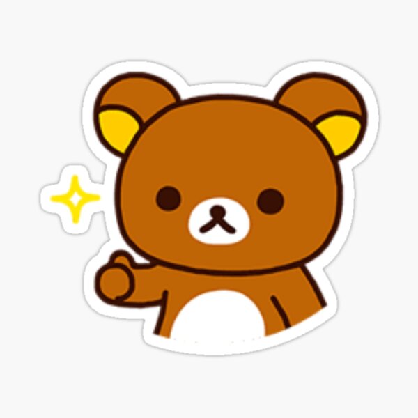 "Cute Rilakkuma" Sticker by mafutu | Redbubble