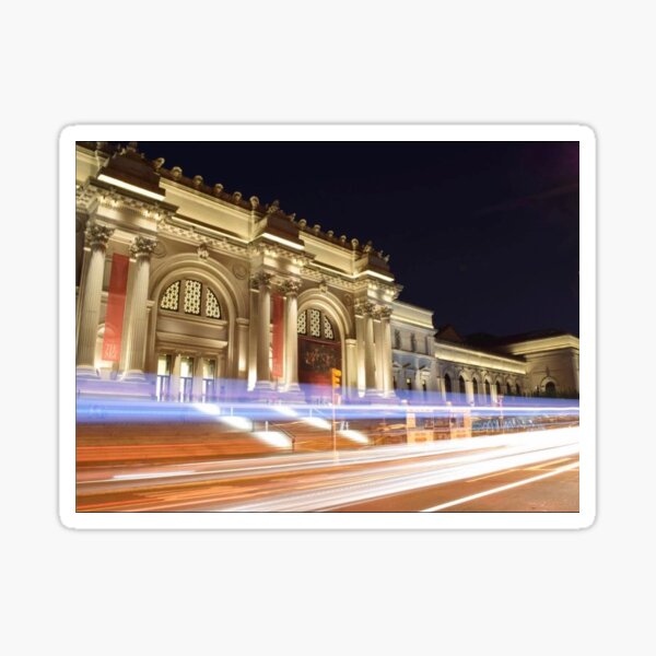 "Metropolitan Museum of Art" Sticker by alive-stone | Redbubble