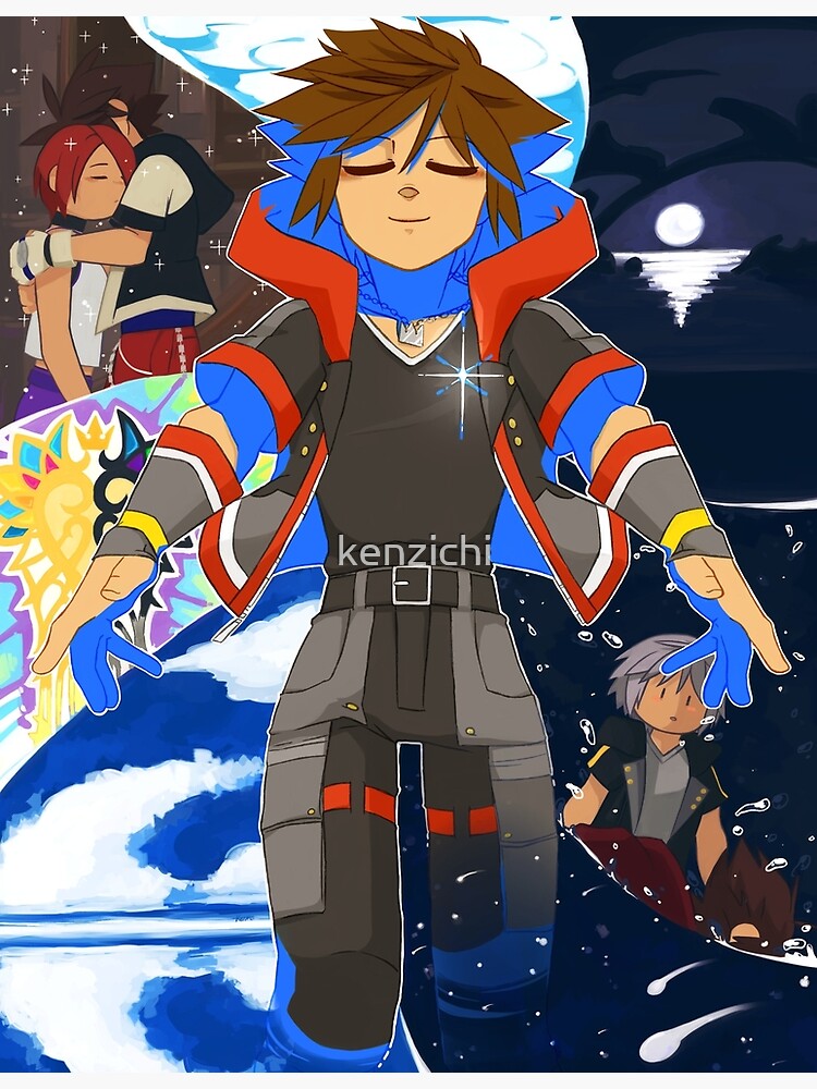 "KH: 20th Anniversary Guiding Key" Poster by kenzichi | Redbubble