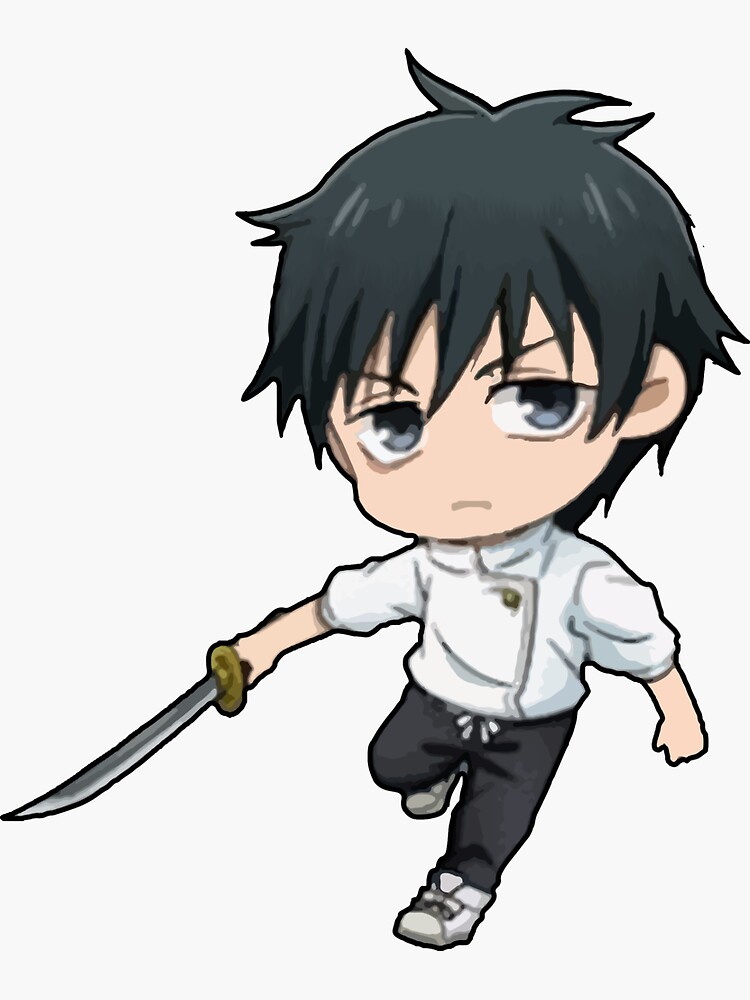 Pegatina «Chibi yuta okkotsu jujutsu kaisen 0 película» de ...