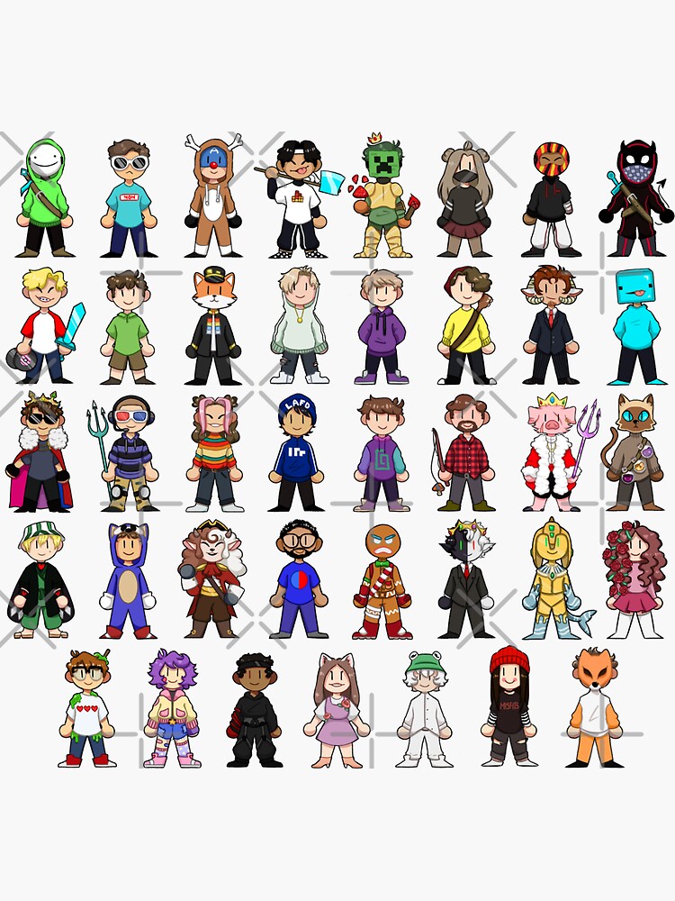 "Dream SMP" Sticker for Sale by vetrasama | Redbubble