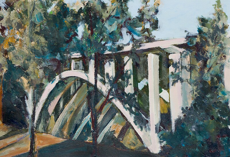 "Arroyo Bridge" by Linda J Armstrong | Redbubble