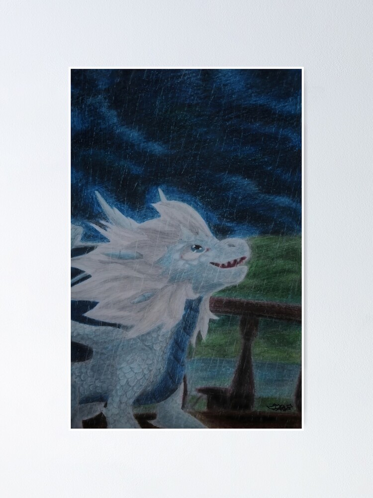 "Zym - The Dragon Prince Azymondias" Poster for Sale by Lycoris-art ...