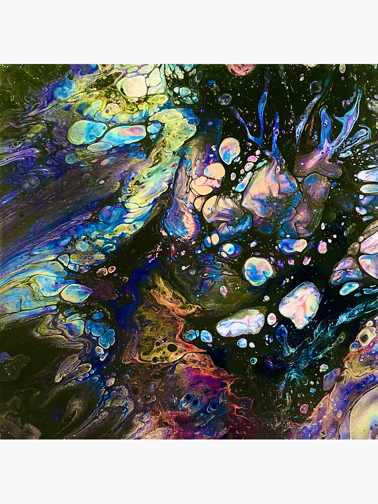 "Galactic Jam" Sticker by EyeCandyArts | Redbubble