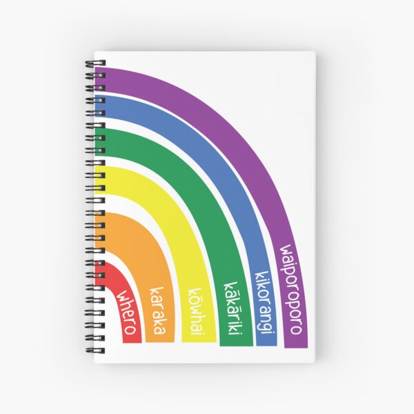 "Maori Te Reo Rainbow" Journal for Sale by LilybugDesign | Redbubble