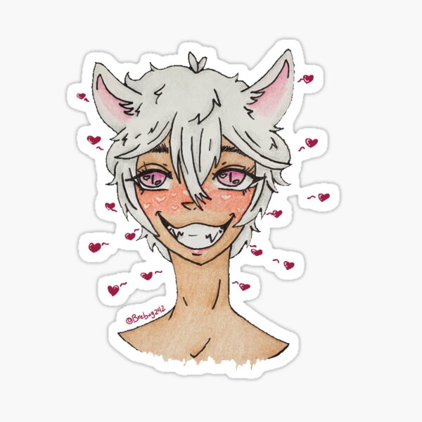 Anime Guy Blushing Drawing