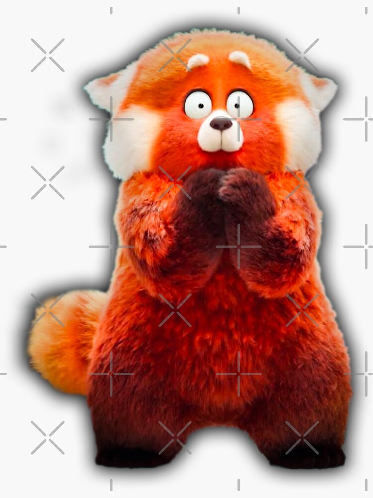 "Turning Red - Cute Panda" Sticker for Sale by floating clouds⭐⭐⭐⭐⭐ ...